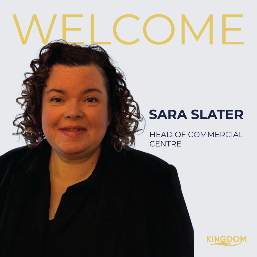 Welcoming our New Head of Commercial Centre Sara Slater