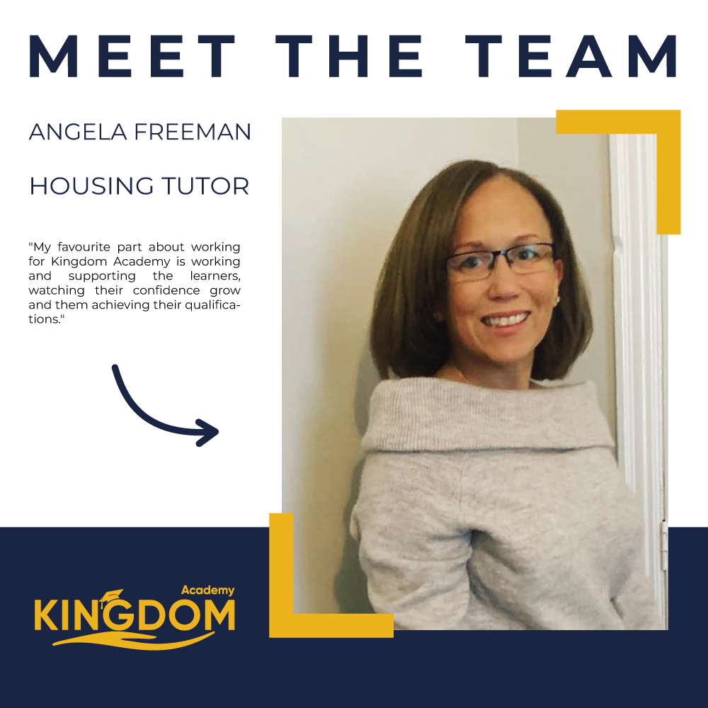 Meet our Housing Tutor, Angela Freeman!