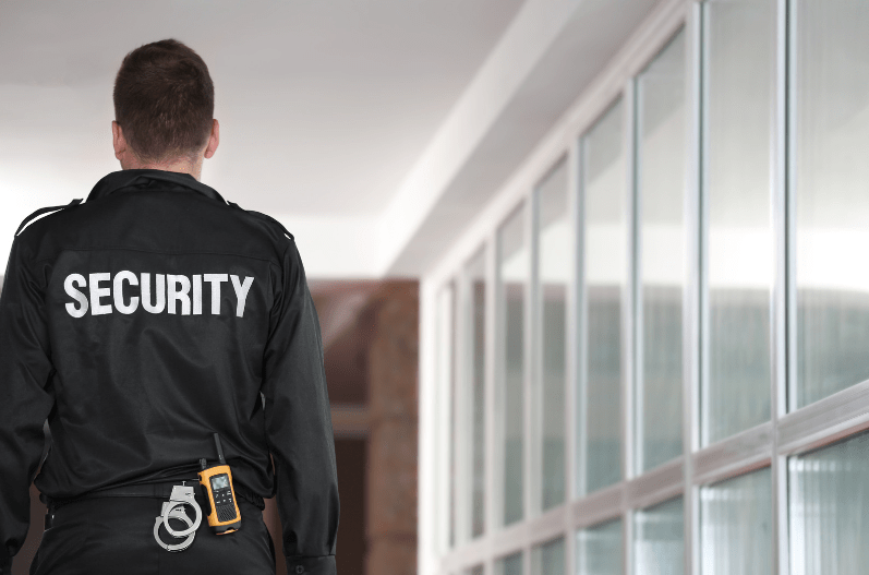 Industries which would benefit from manned guarding security services.